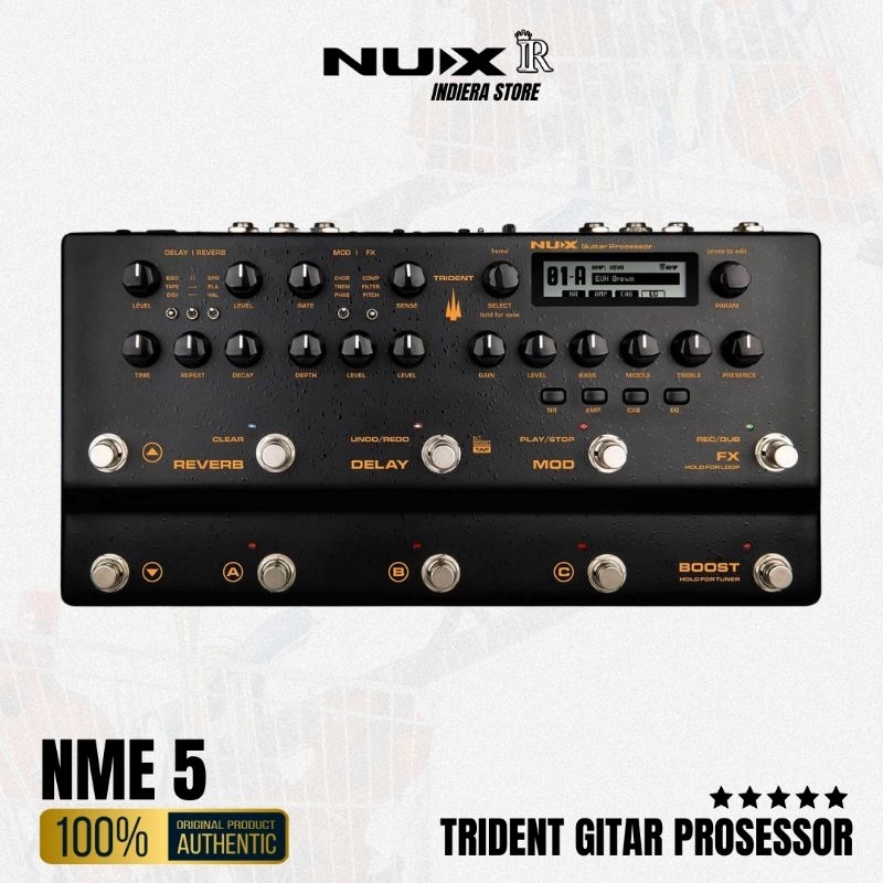 Jual NUX TRIDENT NME 5 Guitar Effect Processor | Shopee Indonesia