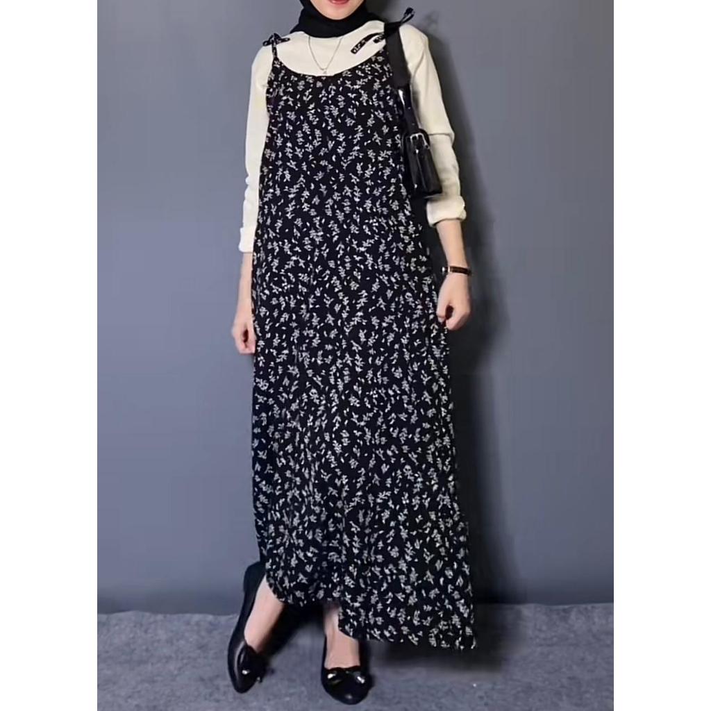 Jual YUBI SLOOPY DRESS | INNER DRESS MOTIF | INNER DRESS BUNGA | Shopee ...