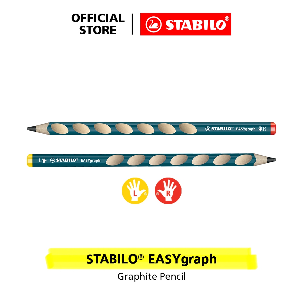 Jual STABILO EASYgraph 2B Graphite Pencil / Ergonomic Pencil / Pensil ...