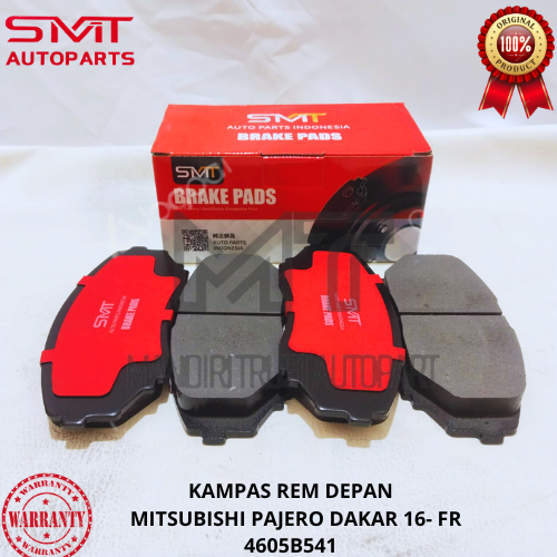 Jual BRAKE PAD KAMPAS REM DEPAN MITSUBISHI ALL NEW TRITON PAJERO DAKAR ...