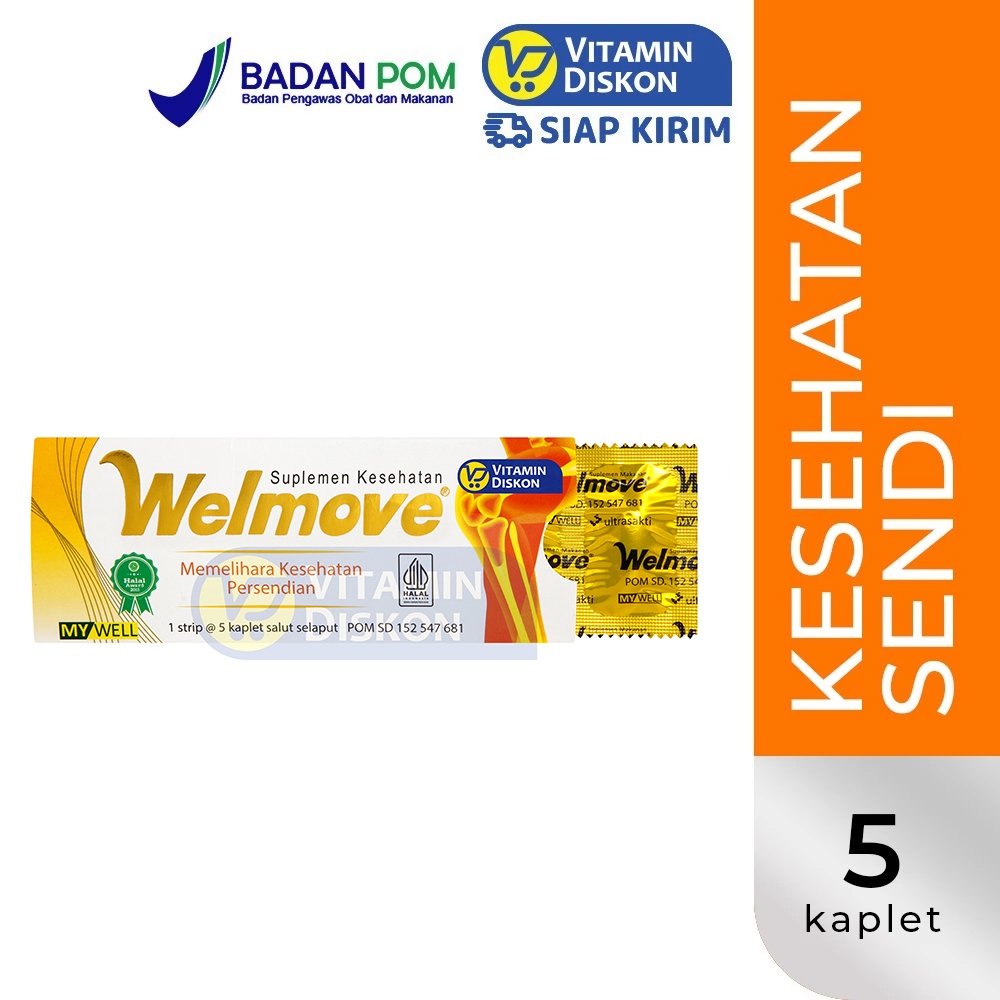 Jual WELMOVE SUPLEMEN MAKANAN (MEMELIHARA KESEHATAN PERSENDIAN) 1 STRIP ...