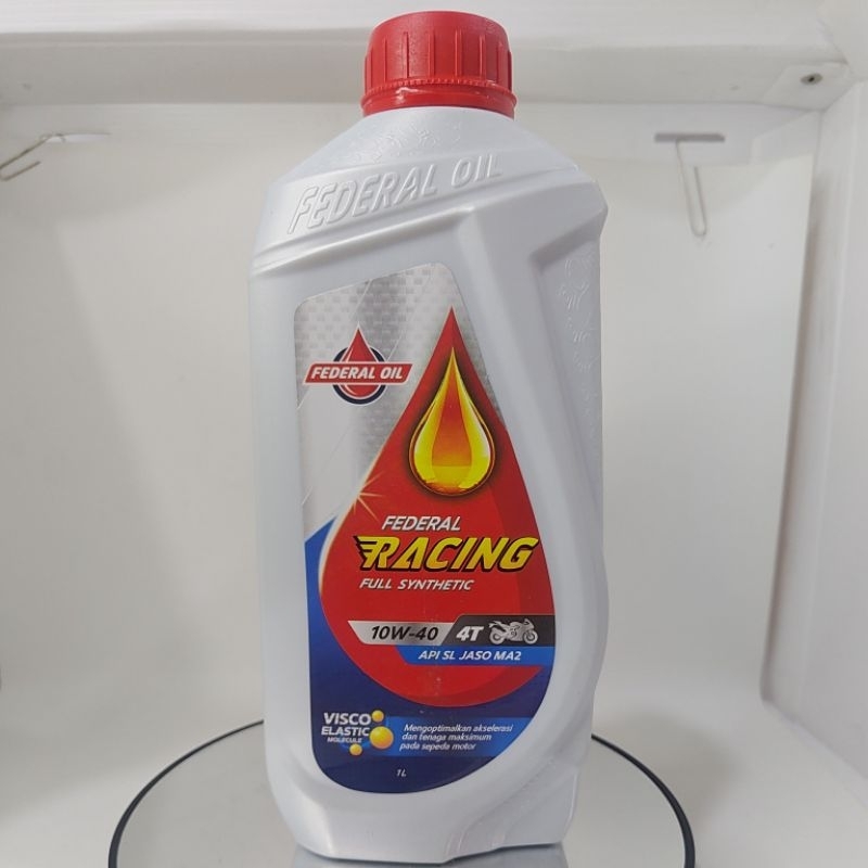 Jual Pelumas Oli Mesin Federal Racing 4T 1L | Shopee Indonesia