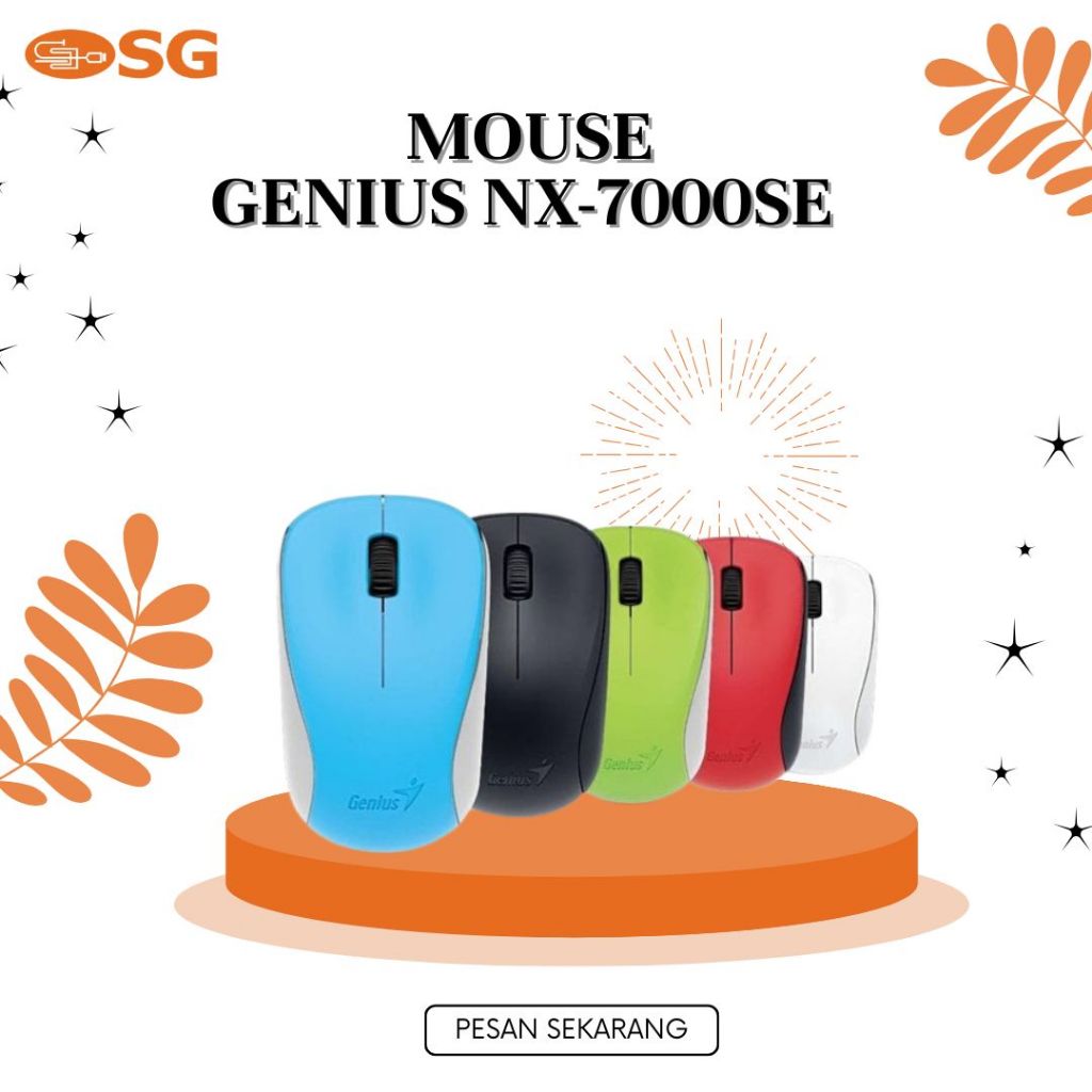Jual MOUSE GENIUS NX-7000SE // MOUSE KABEL | Shopee Indonesia
