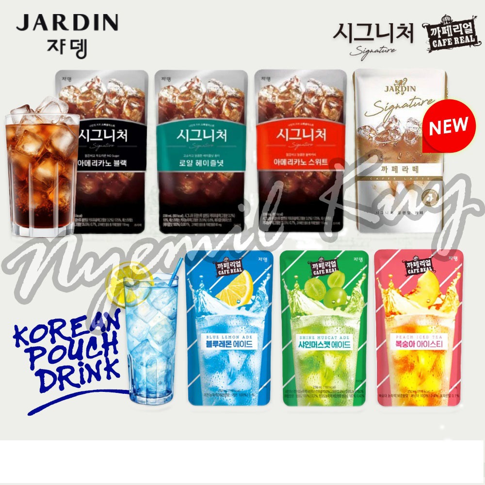 Jual JARDIN SIGNATURE Korean Pouch Coffee 230ml - 쟈뎅 Jardin Korea Coffee Drink Pouch Americano ...