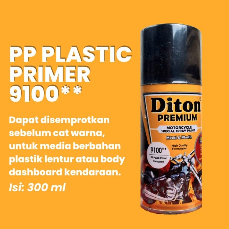 Jual (KHUSUS SULSELBAR) Pilox DITON PREMIUM PP Primer 9100 Plastik ...