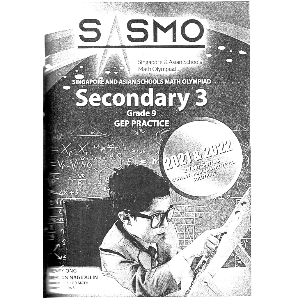 Jual [PRINT Fisik] SASMO Secondary 3 Grade 9 2 Year Series 2021 - 2022 ...