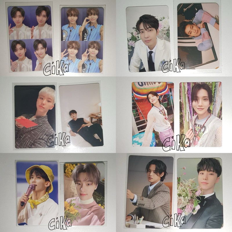 Jual SEVENTEEN SVT PC PHOTOCARD JOSHUA SEUNGKWAN WONWOO HOSHI MINGYU ...