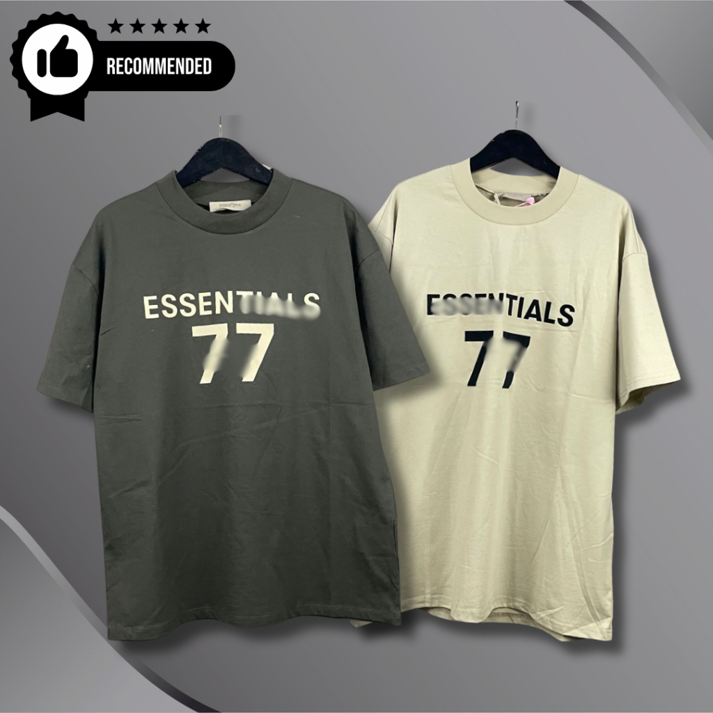 Jual kaos essentials mirror / baju kaos essentials fear of god import ...