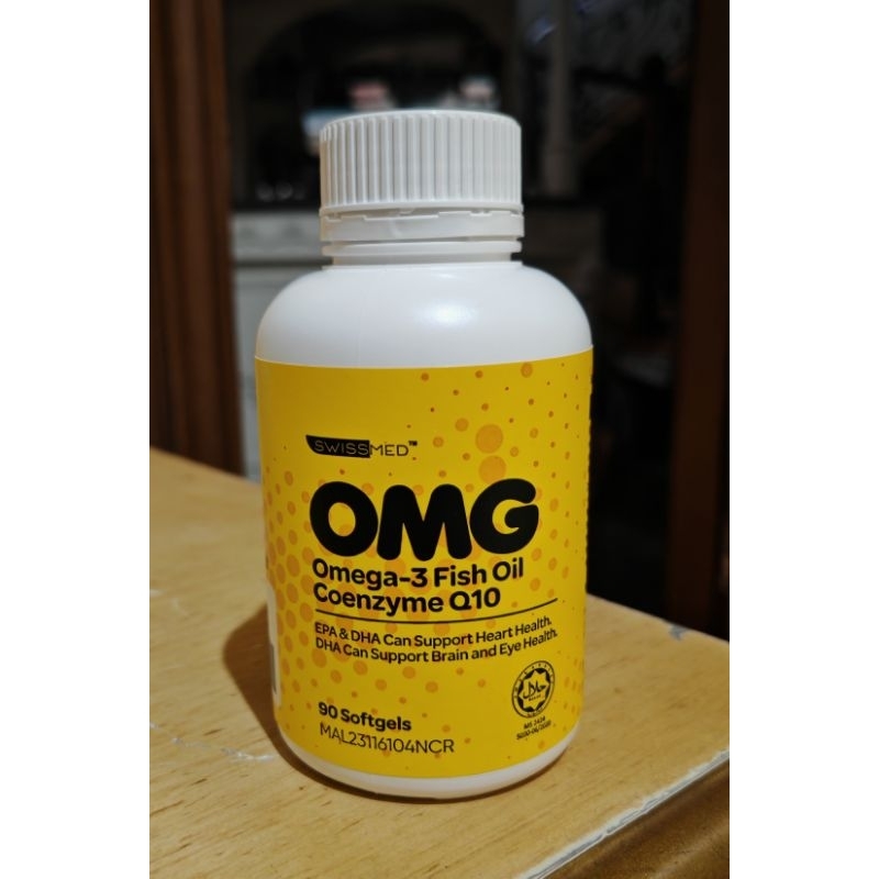 Jual Swiss Med OMG - Omega 3 and Coenzyme Q10, 90 Softgel Exp 2027 | Shopee Indonesia