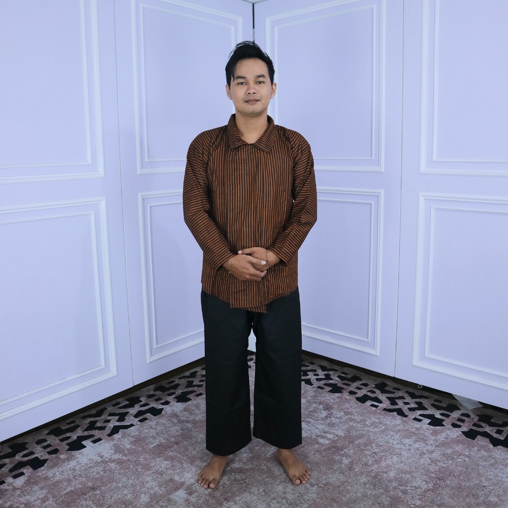 Jual BAJU SURJAN LURIK PRIA DEWASA SURJAN PRIA DEWASA LURIK JAWA BAJU ADAT JAWA RIA BATIK SOLO ...