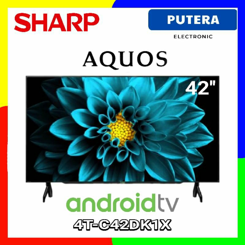 Jual SHARP ANDROID TV 42 inch 4K Ultra HDR 4T-C42DK1X AQUOS 42DK1X ...