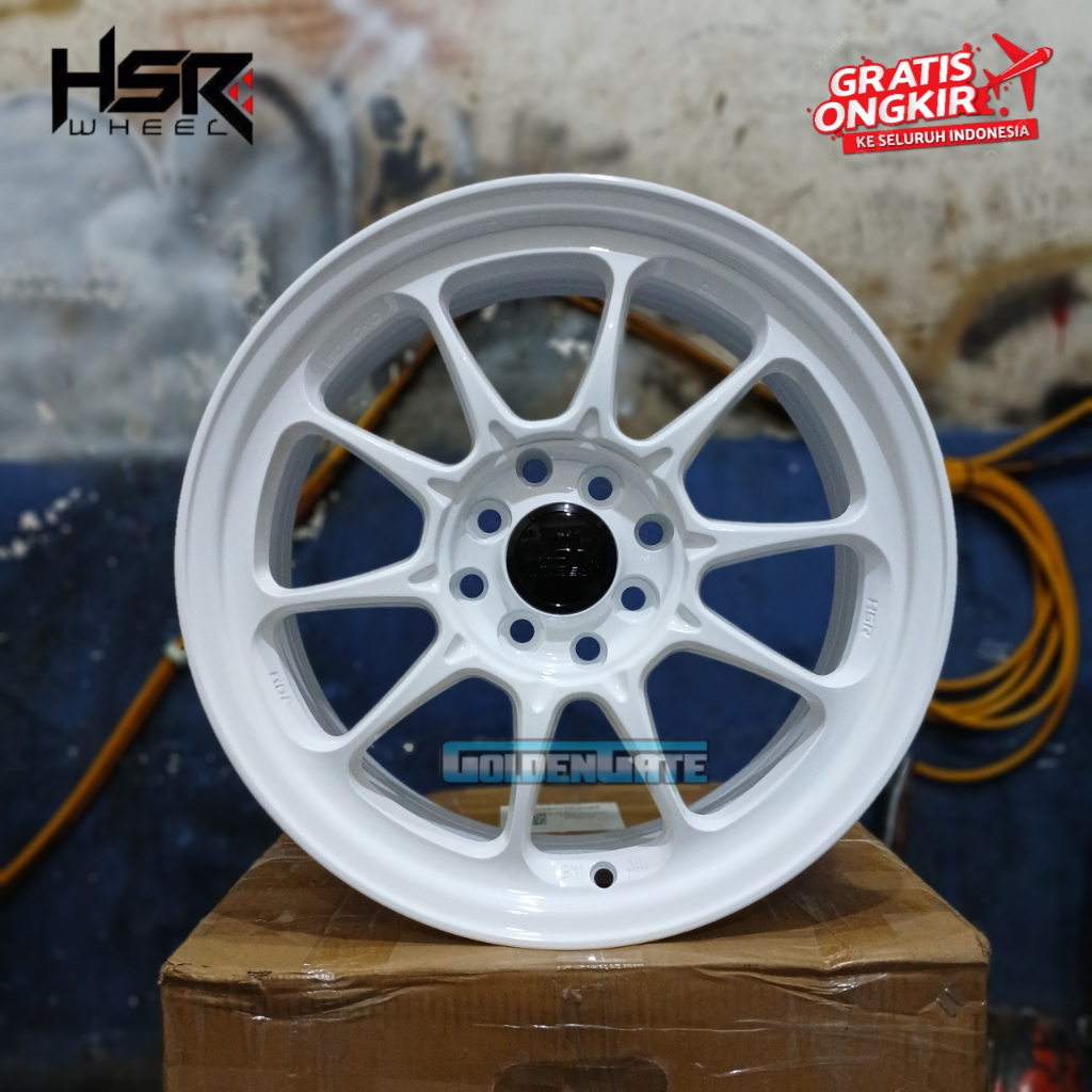 Jual Velg racing r16 putih double pcd hsr dl lebar 7 et42 untuk yaris livinna jazz dll | Shopee ...