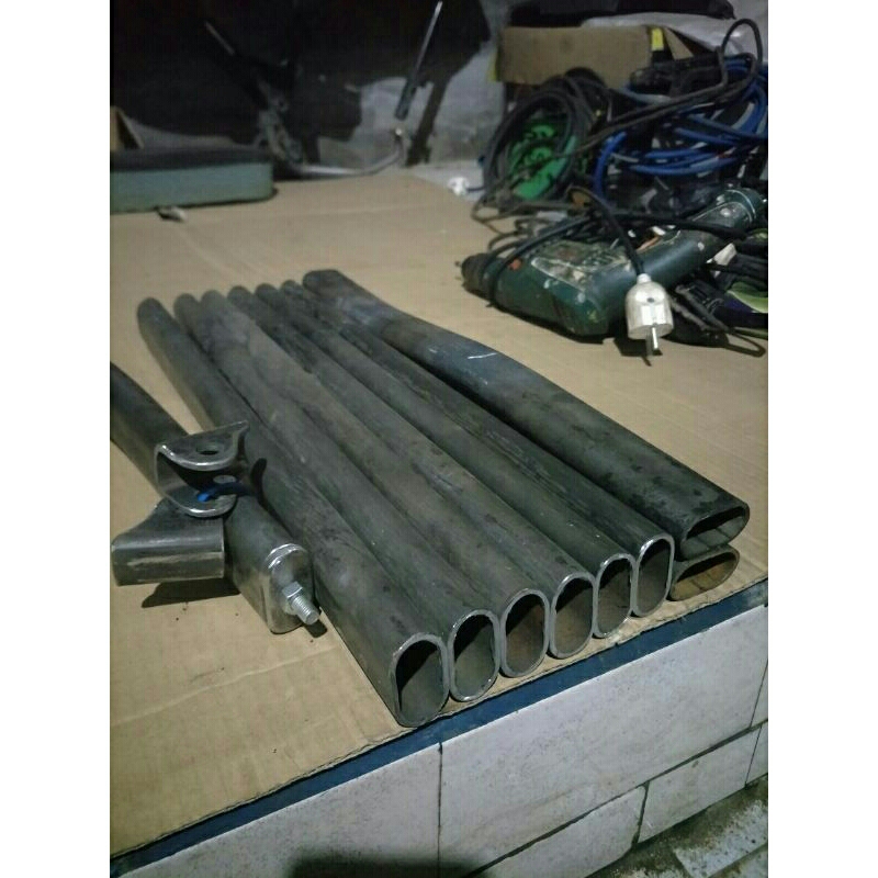 Jual pipa oval bahan arm cb, gl, mp,model ninja | Shopee Indonesia