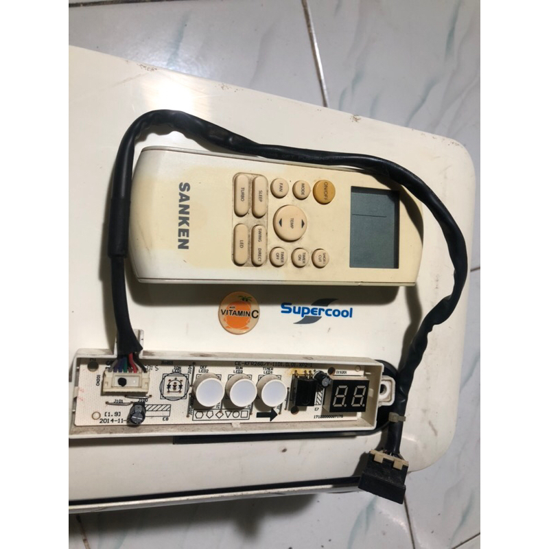 Jual Sensor AC Original Sanken Supercool VitC plus Remote | Shopee ...