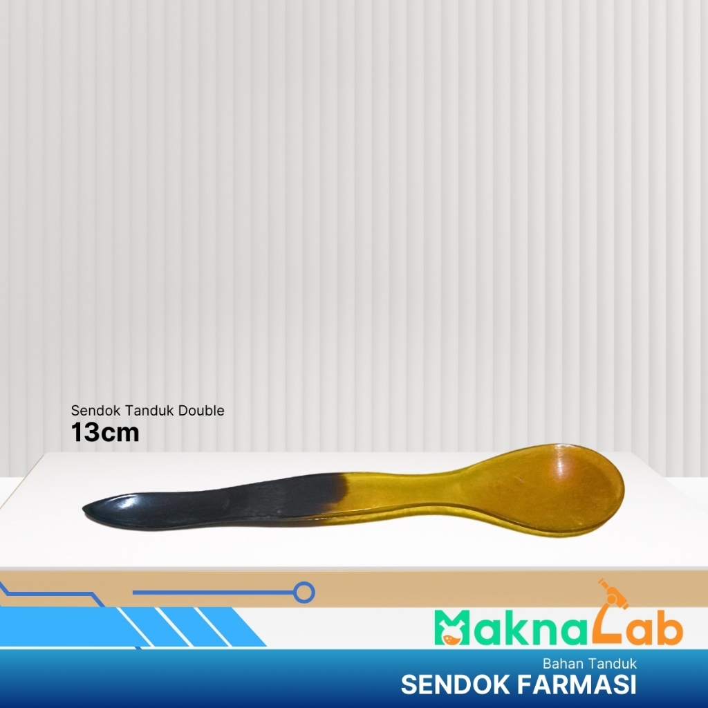 Jual Sendok Tanduk / Alat Untuk Mengambil Sample Serbuk Kimia / Sendok ...