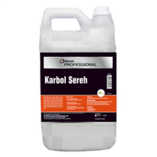 Jual SC Johnson Karbol Sereh - Pembersih Disinfektan Wangi Karbol 4 L ...