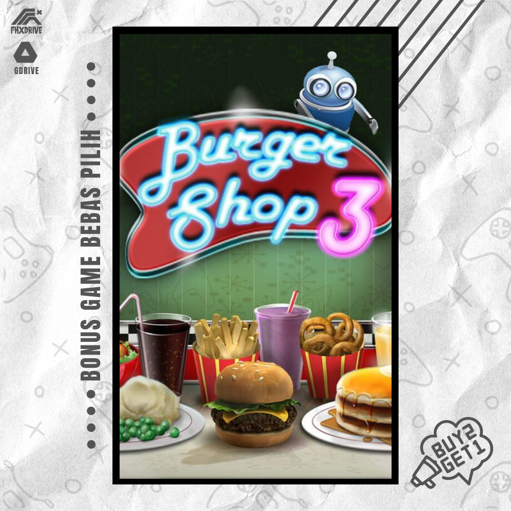 Jual BURGER SHOP 3 | BELI 2 GRATIS 1 | GAME PC | Shopee Indonesia