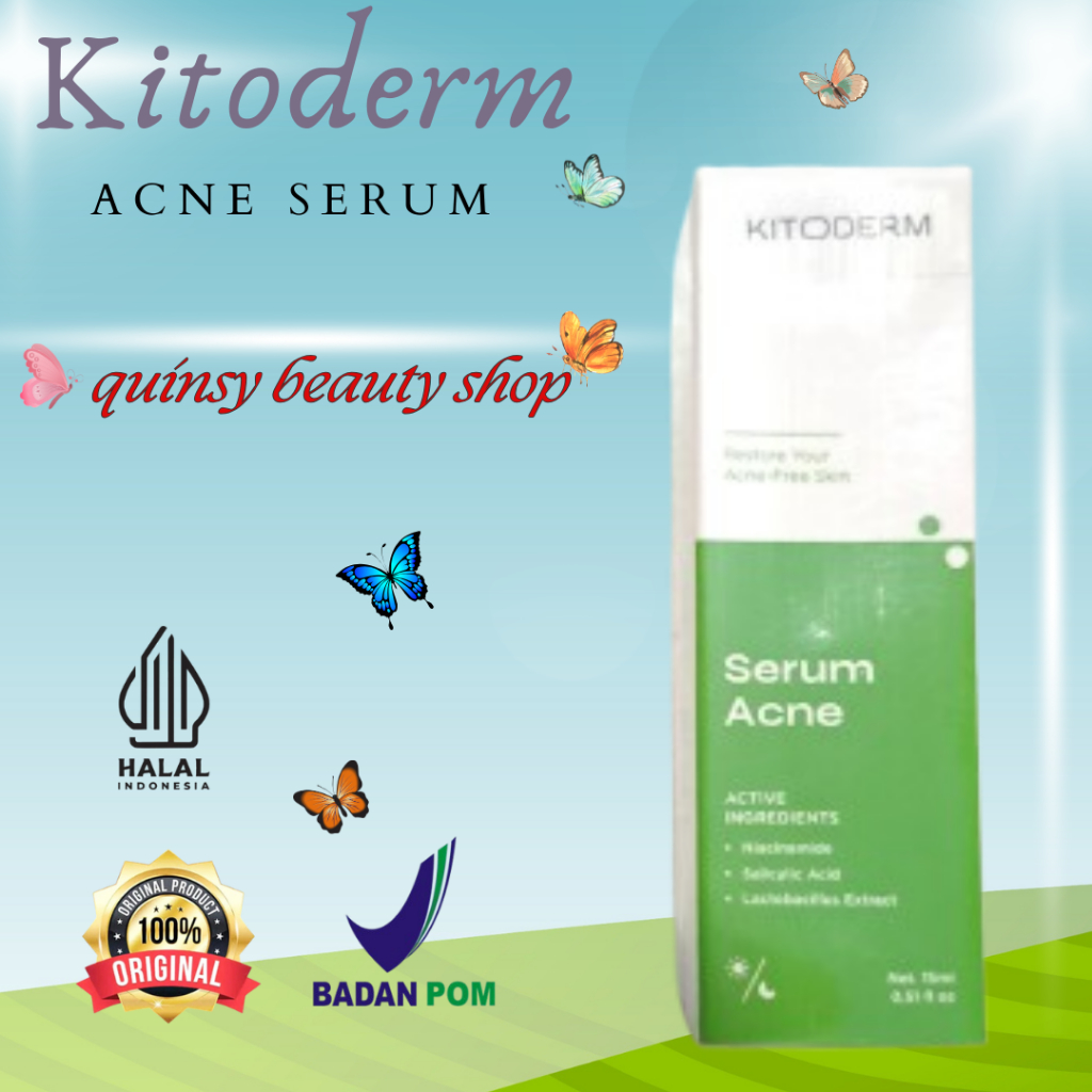 Jual Kitoderm serum acne 15 ml | Shopee Indonesia