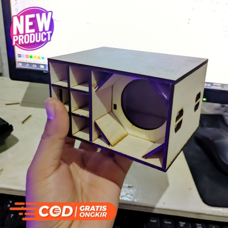 Jual Box Miniatur Sound System 2 Inch SPL Audio Mentah | Shopee Indonesia