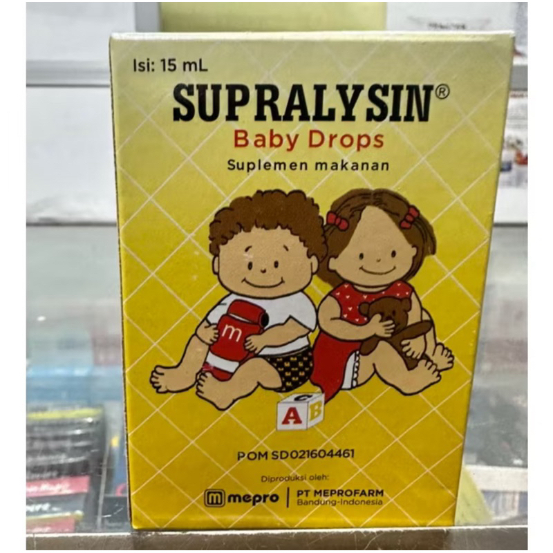 Jual SUPRALYSIN BABY DROP 15 ML | Shopee Indonesia