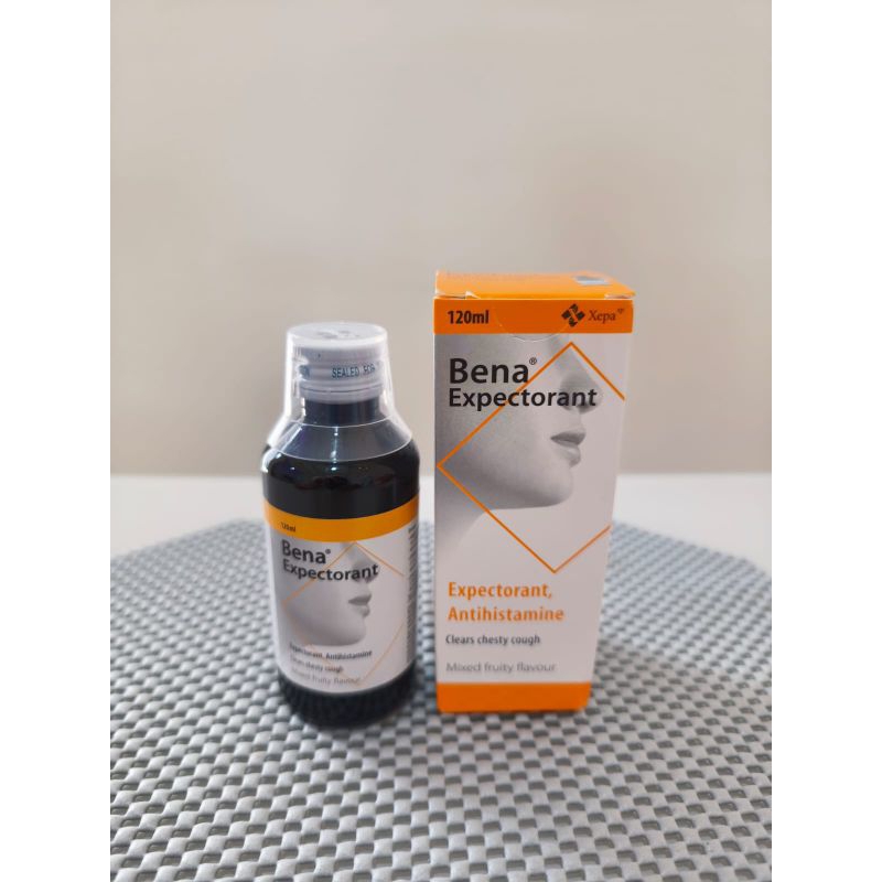 Jual BENA EXPECTORANT COUGH SYRUP 120 ML | Shopee Indonesia