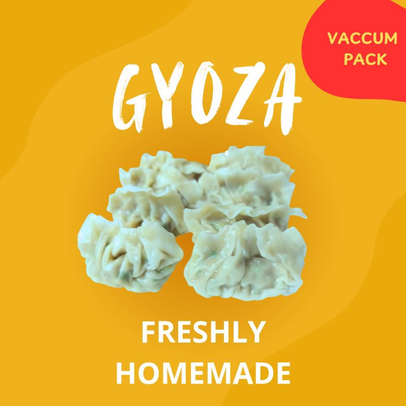 Jual Gyoza ayam frozen food vaccum pack / kemasan vakum | Shopee Indonesia