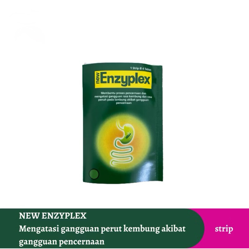 Jual Enzyplex Strip 4 Tablet | Shopee Indonesia