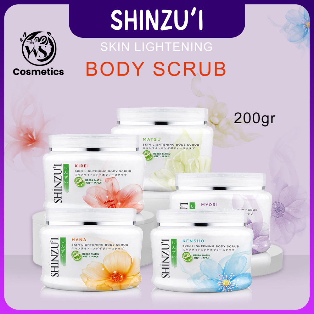 Jual Shinzui Skin Lightening Body Scrub | Shinzu'i Skin Lightening Body ...
