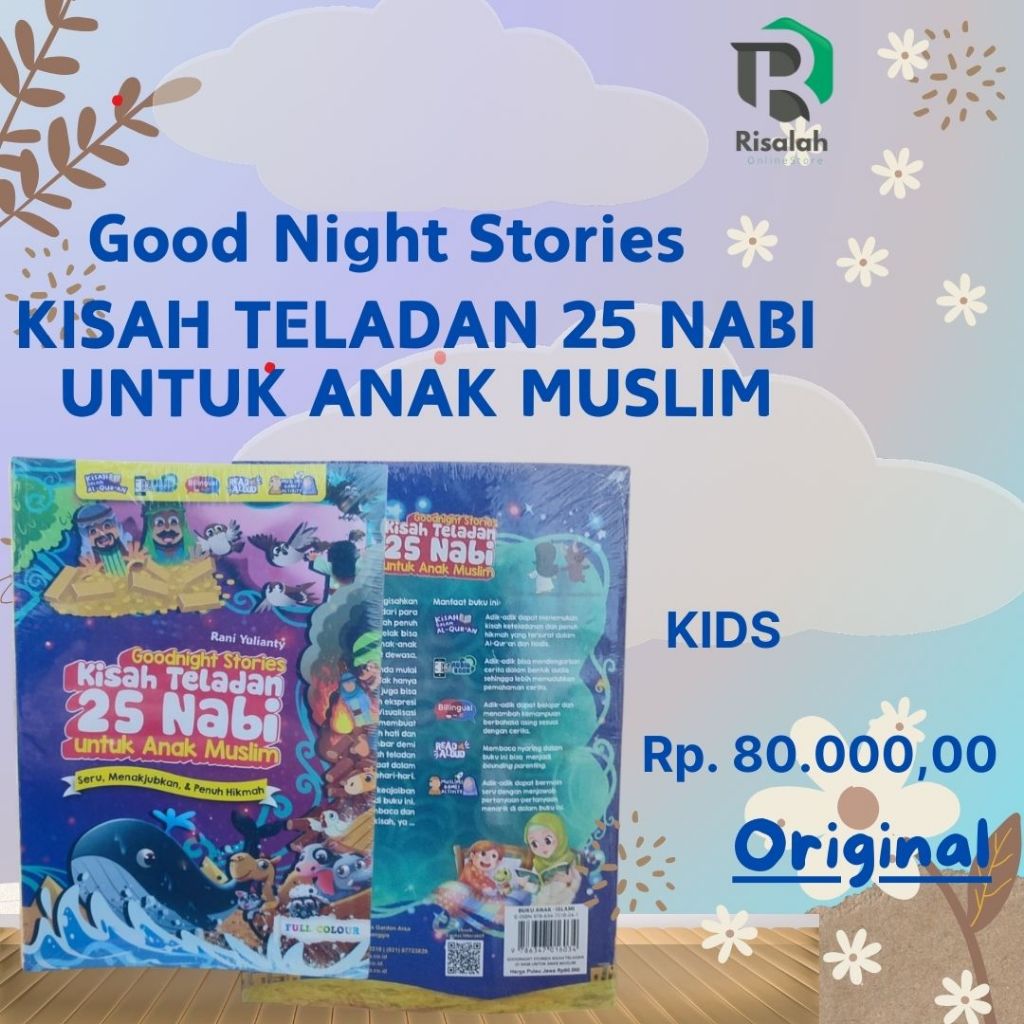 Jual Buku Good Night Stories : Kisah Teladan 25 Nabi Untuk Anak Muslim ...