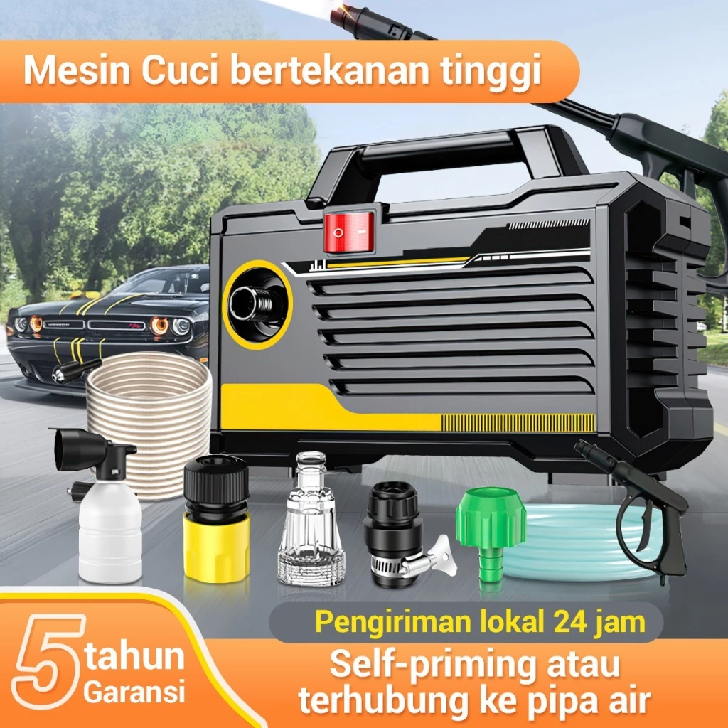 Jual [COD] 680W Alat steam cuci motor mobil Jet Cleaner Mesin Cuci ...