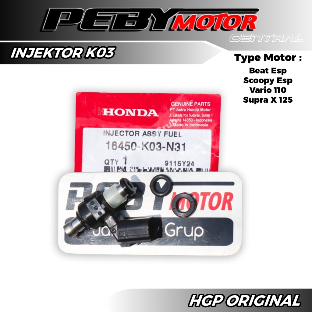 Jual Injektor Beat Scoopy Esp Vario 110 Esp Revo 110 Supra X 125 Fi ...