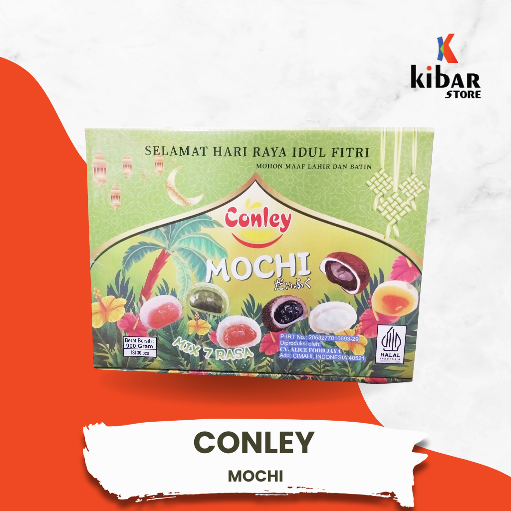Jual CONLEY MOCHI VIRAL 7 VARIAN RASA ISI 30 BIJI PER PACK - Mochi ...