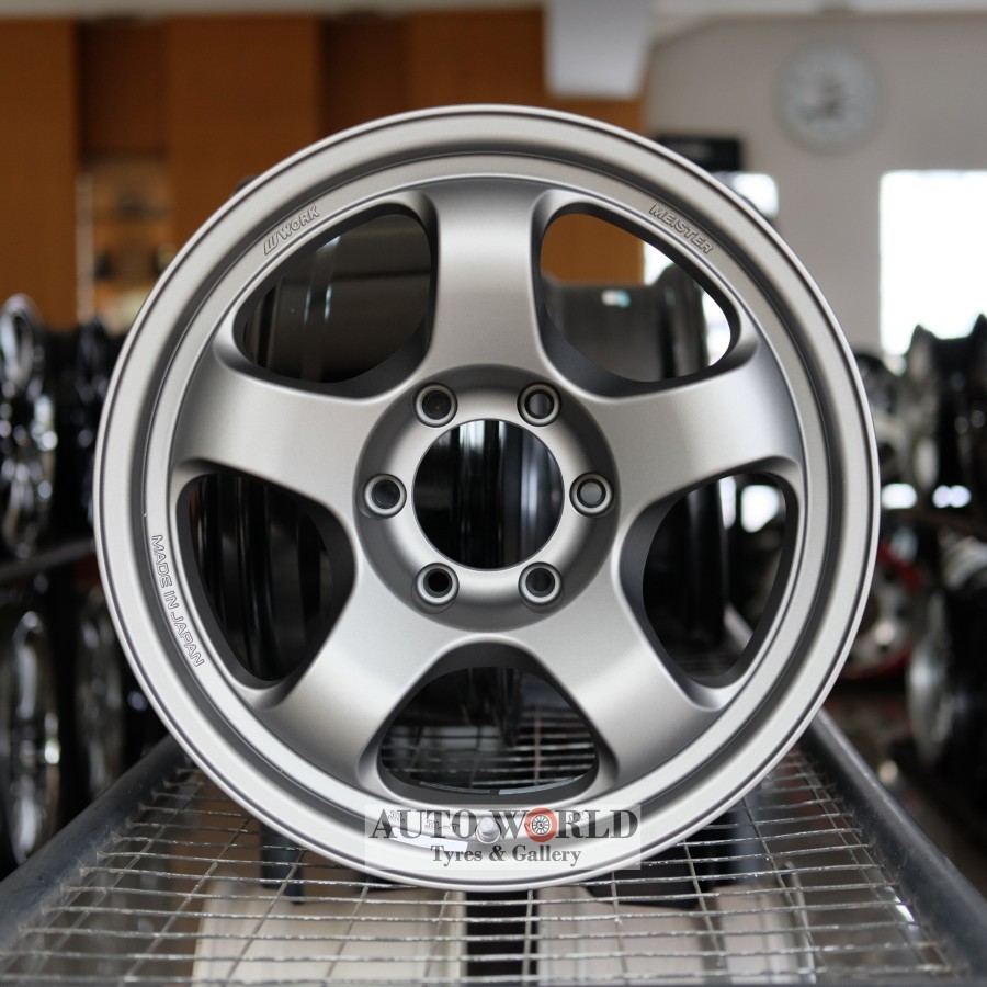Jual Velg Original Work Meister S1 SUV Made In Japan Ring 18 PCD 6x139.7 ET 0 Matte Gunmetal ...