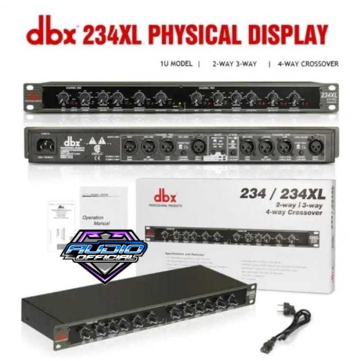 Jual CROSSOVER 4WAY DBX 234 XL / 234XL 4 WAY Cross Over Grade A ...