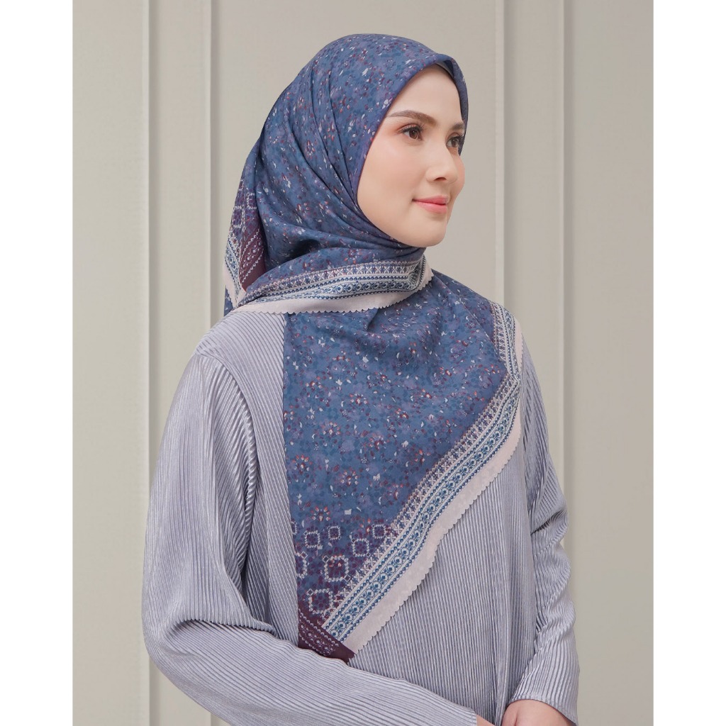 Jual DOA - Humaira Scarf Dark Moon - Hijab Segi Empat | Shopee Indonesia