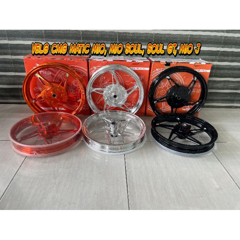 Jual Velg Cmg matic mio mio soul soul gt mio j / Velg Cmg Matic Mio / Mio soul / Soul Gt / mio J ...