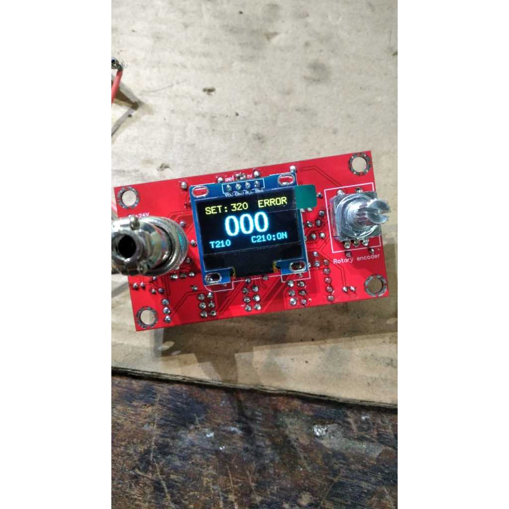 Jual Solder T12, C210, solder station, soldering iron lengkap casing ...