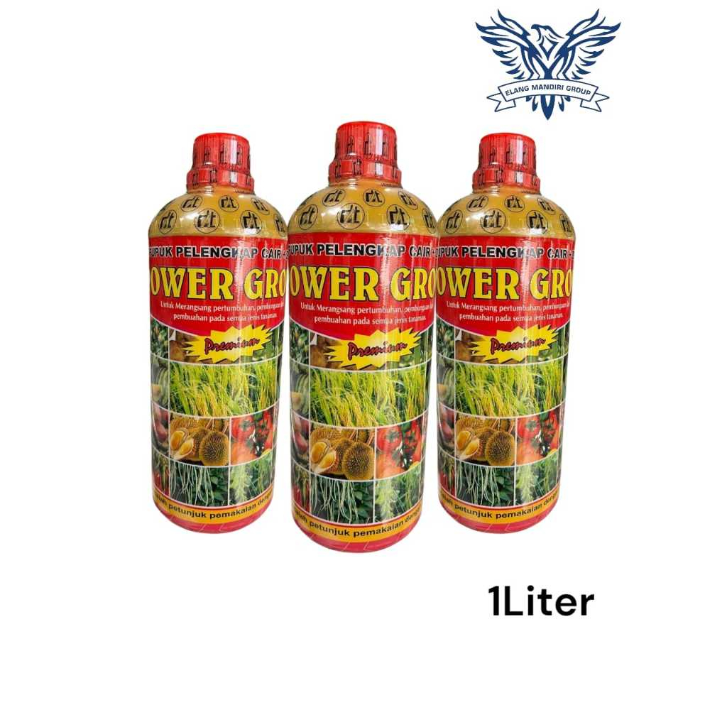 Jual Power Grow 1 Liter Pupuk pelengkap cair plus ZPT Untuk Pertumbuhan Tanaman Dharma ayu ...
