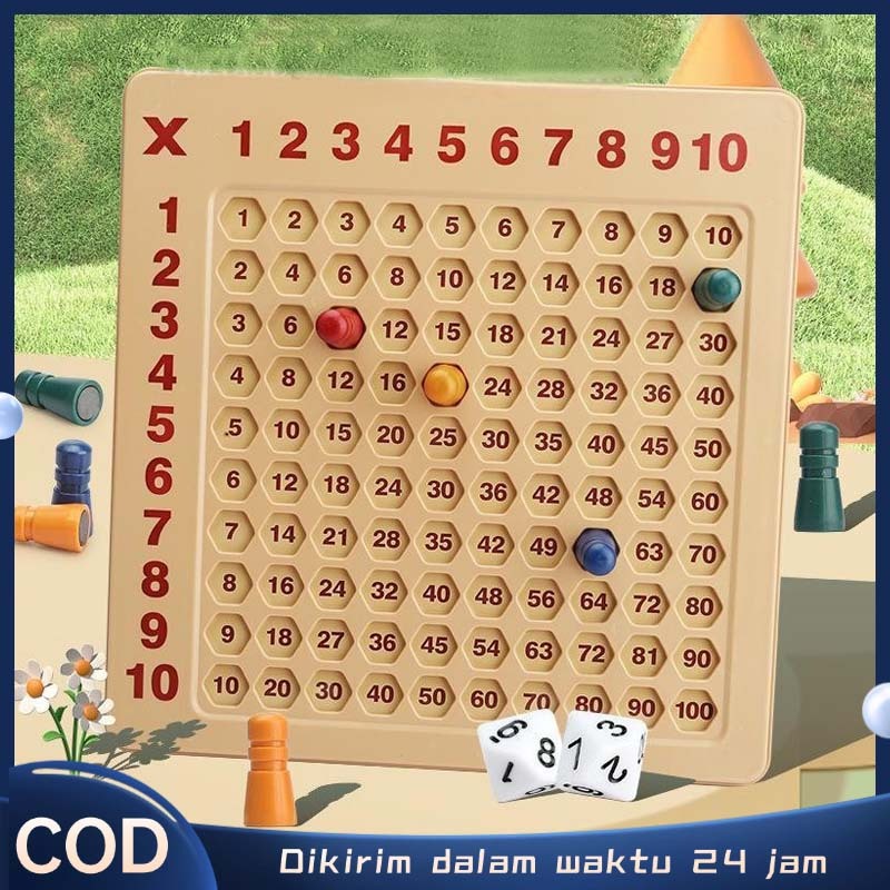 Jual Multiplication Board Multiplication Board Game Game Board Math ...