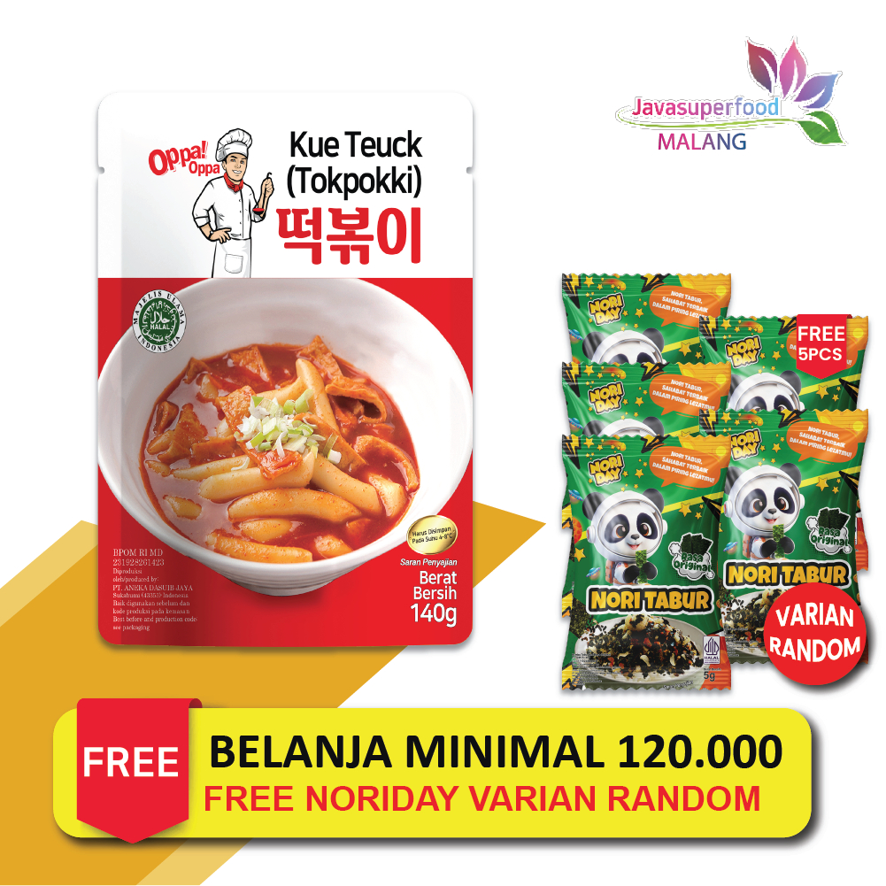 Jual Paket Tteokbokki tokpokki tokpoki topoki javasuperfood 100g + saus sauce tokpoki 50g instan ...