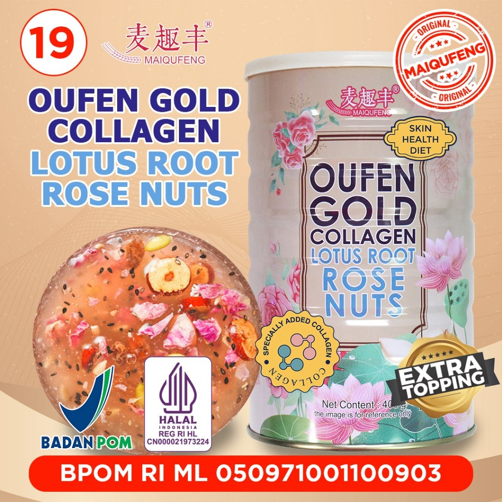 Jual Oufen Lotus Root Powder MAIQUFENG Original HALAL BPOM RI_GOLD ROSE ...