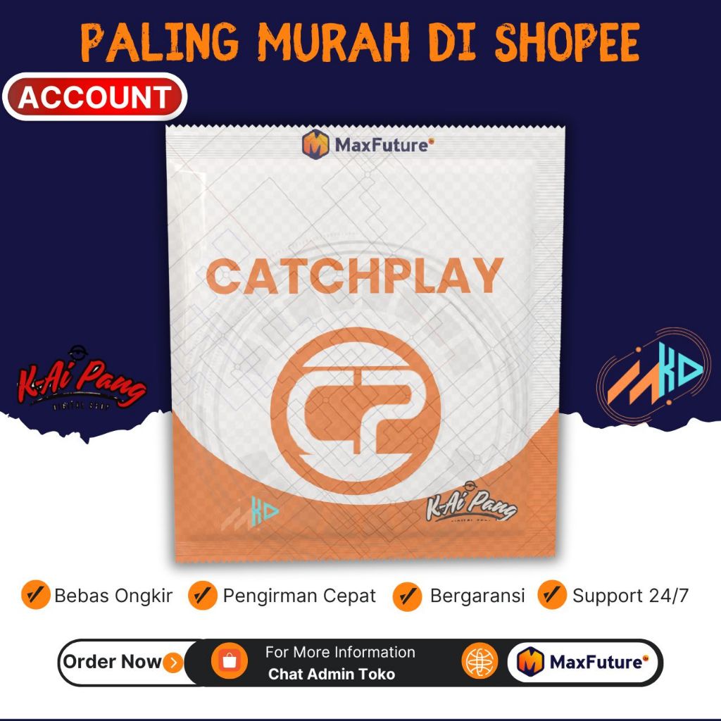 Jual CATCHPLAY | CATCHPLAY SHARING ACCOUNT | Shopee Indonesia
