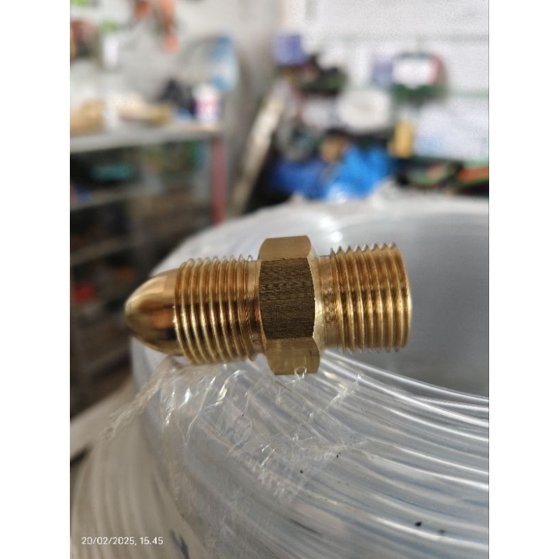 Jual Nepel sambungan tabung nitrogen breaker alat berat | Shopee Indonesia