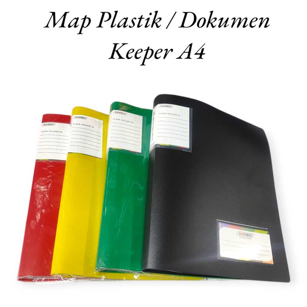 Jual MAP PLASTIK / DOKUMEN KEEPER A4 / CLEAR HOLDER | Shopee Indonesia
