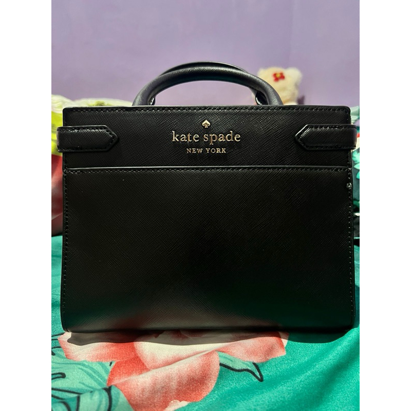 Jual preloved kate spade original KS staci small black | Shopee Indonesia