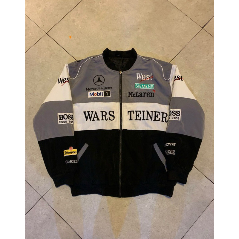 Jual VINTAGE MERCEDES RACING JACKET | Shopee Indonesia