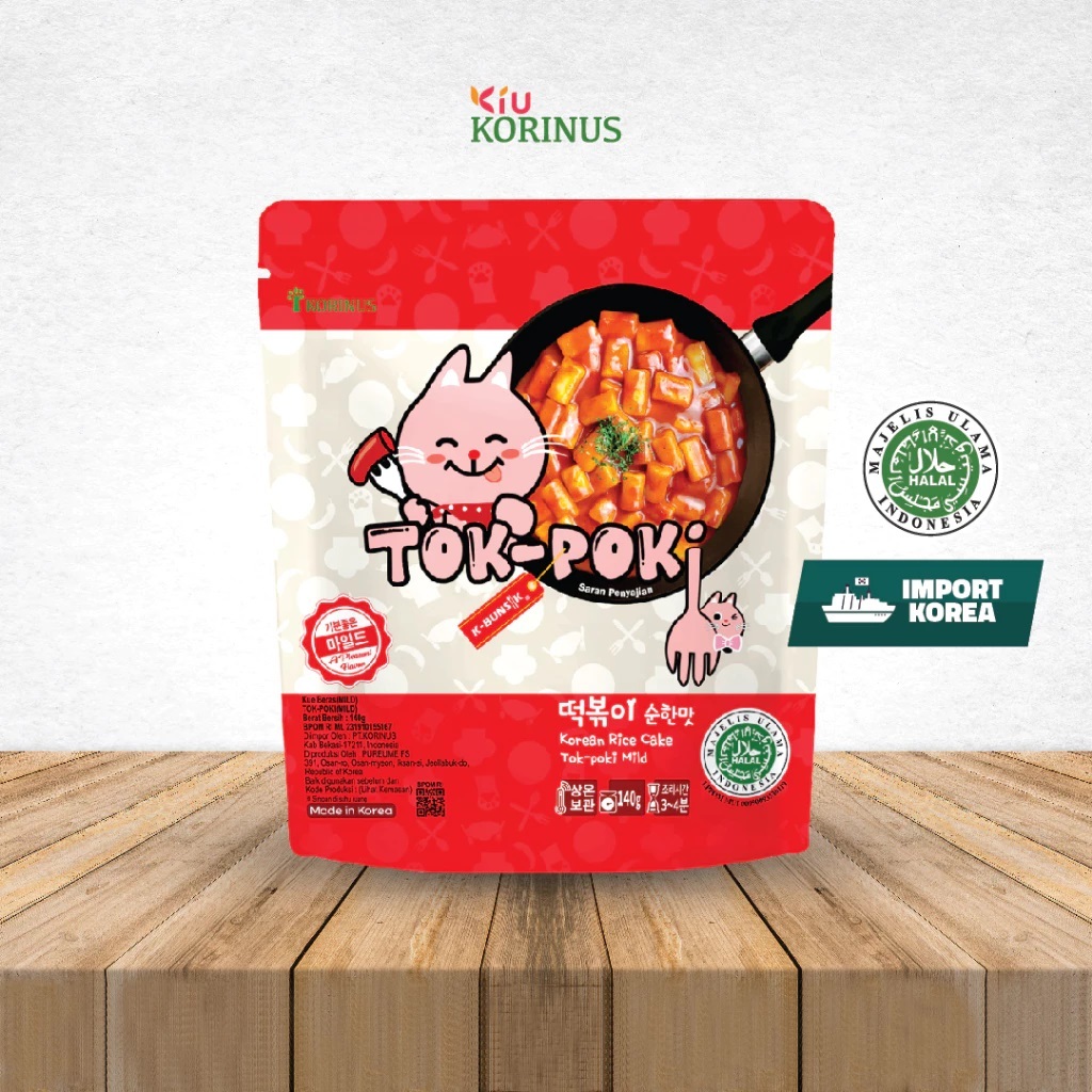 Jual Bunsik Tokpoki MILD / Tteokbokki / Toppoki / Tok-Poki Instant ...