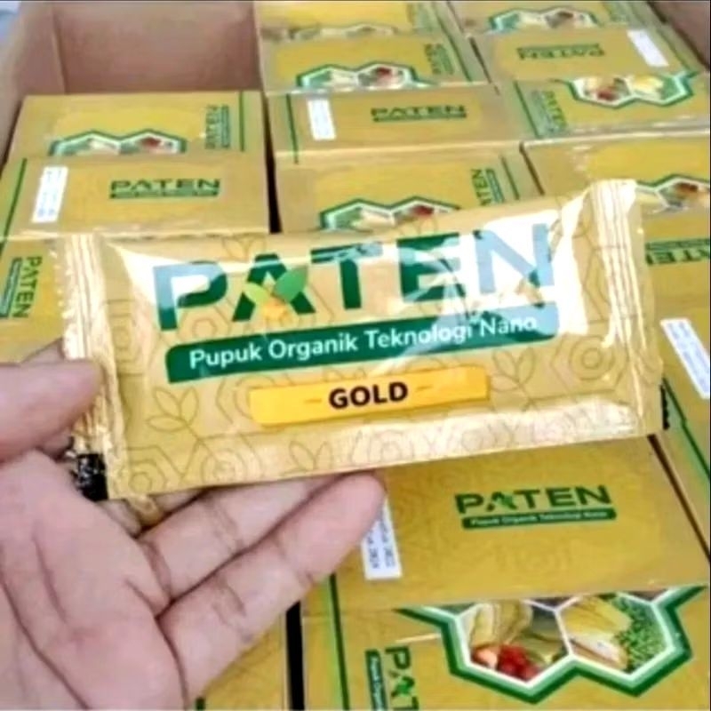Jual [1 SACSHET PATEN] PUPUK PATEN GOLD ORIGINAL TEKNOLOGI NANO/PUPUK ...