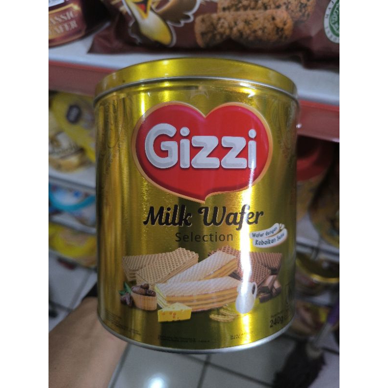 Jual GIZZI WAFER KALENG | Shopee Indonesia
