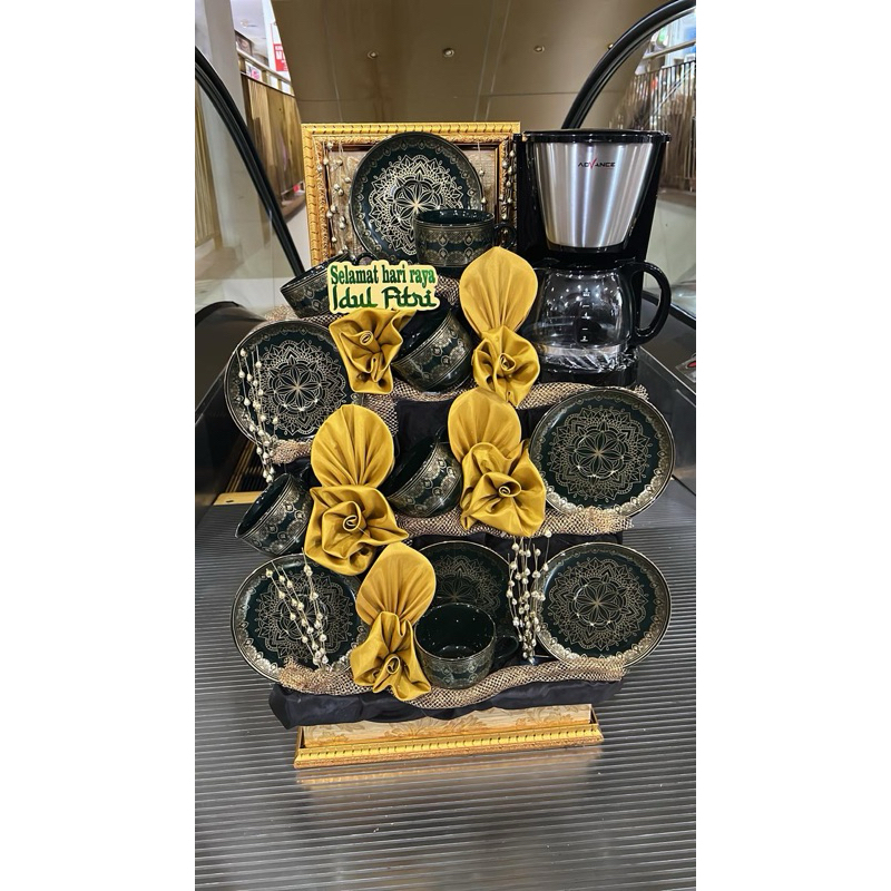 Jual parcel tea set kopimeker/hampers pecah belah idul fitri 2025 ...